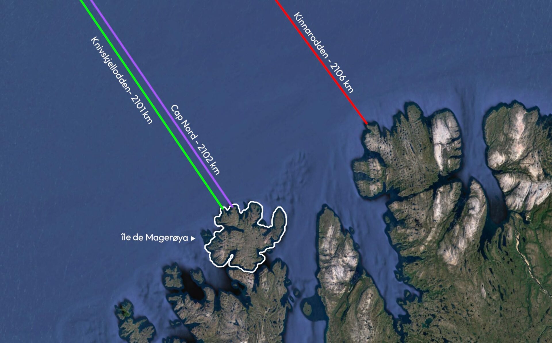 Le Cap Nord - Nordkapp - Le point le plus septentrional d'Europe ...