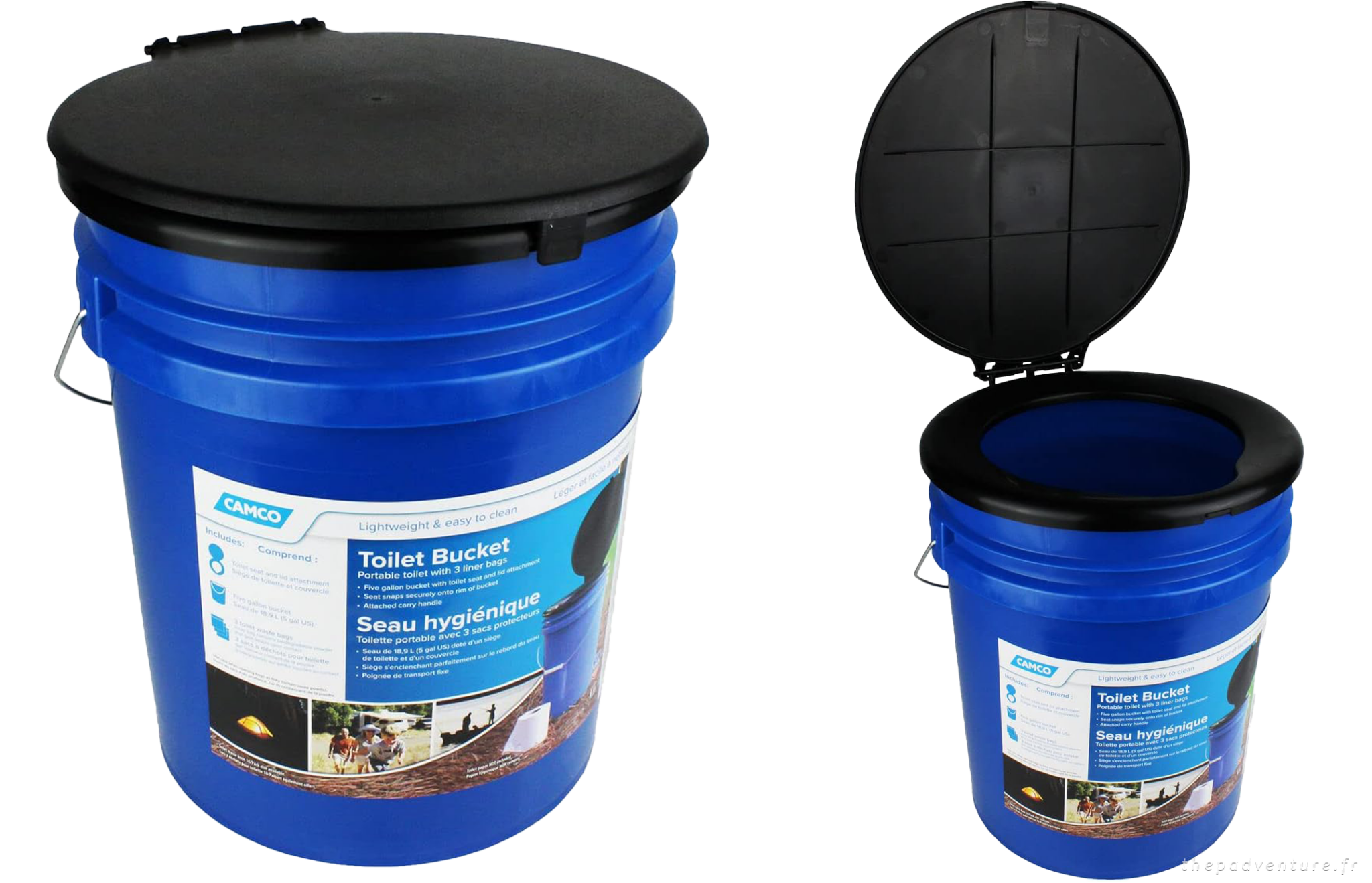 17 meilleurs toilettes portables pour un Roadtrip, voyage et la vie en ...